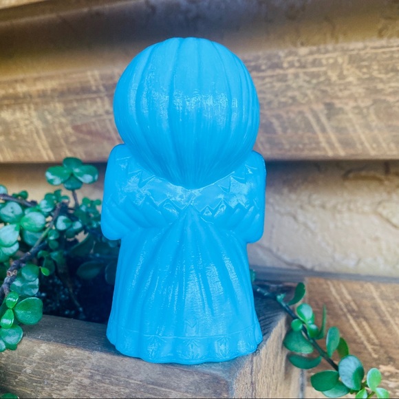Vintage | Accents | Vintage Mosser Glass Angel Blue | Poshmark